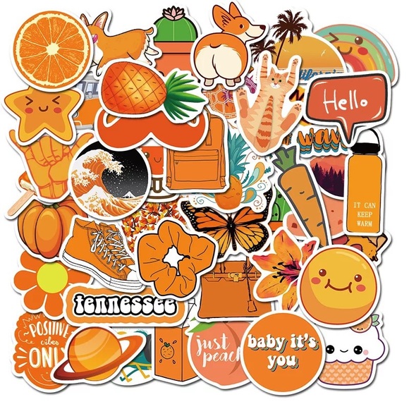 Accessories | 33 50pc Vsco Girl Stickers | Poshmark